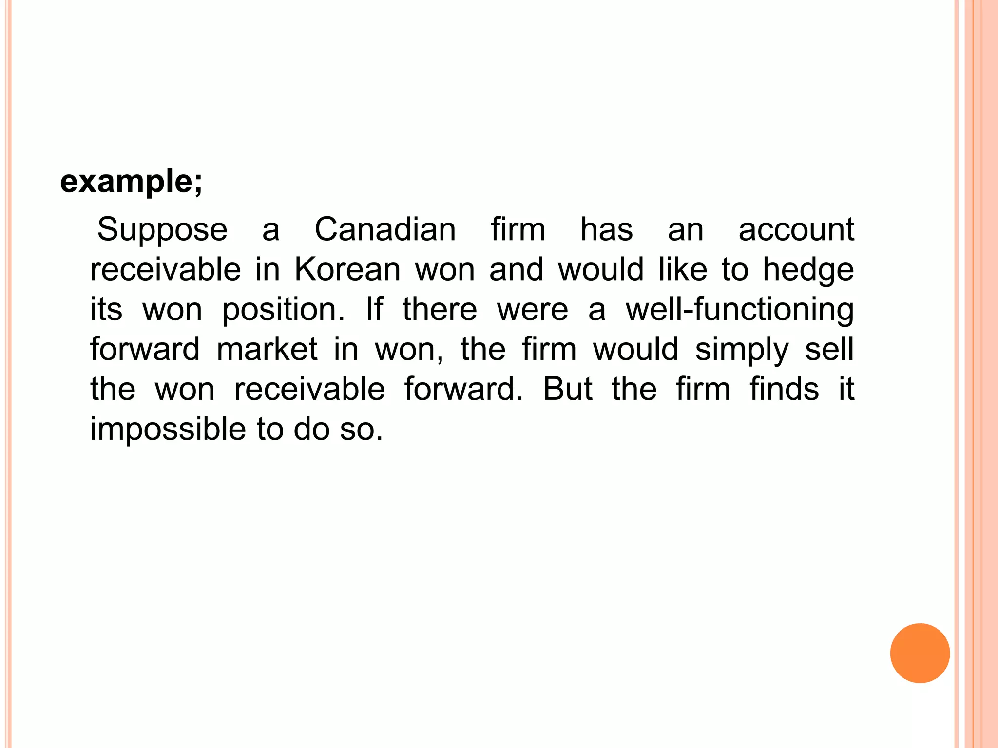 Cross hedging minor currency exposure | PPTX