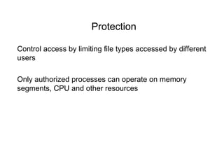 operating system Security presentation vol 2 | PPT