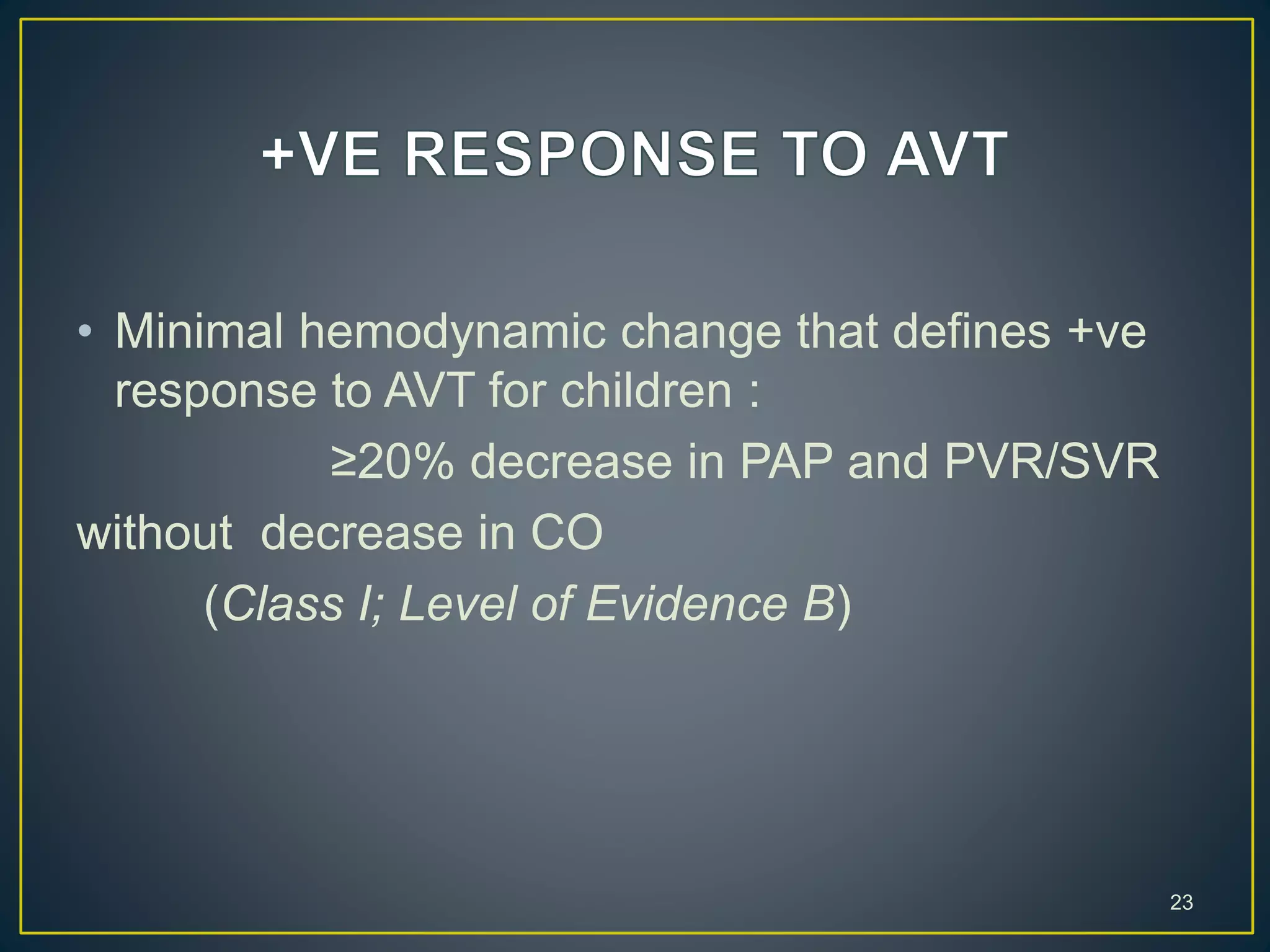PEDIATRIC PULMONARY HYPERTENSION- AHA & ATS GUIDELINES | PPTX