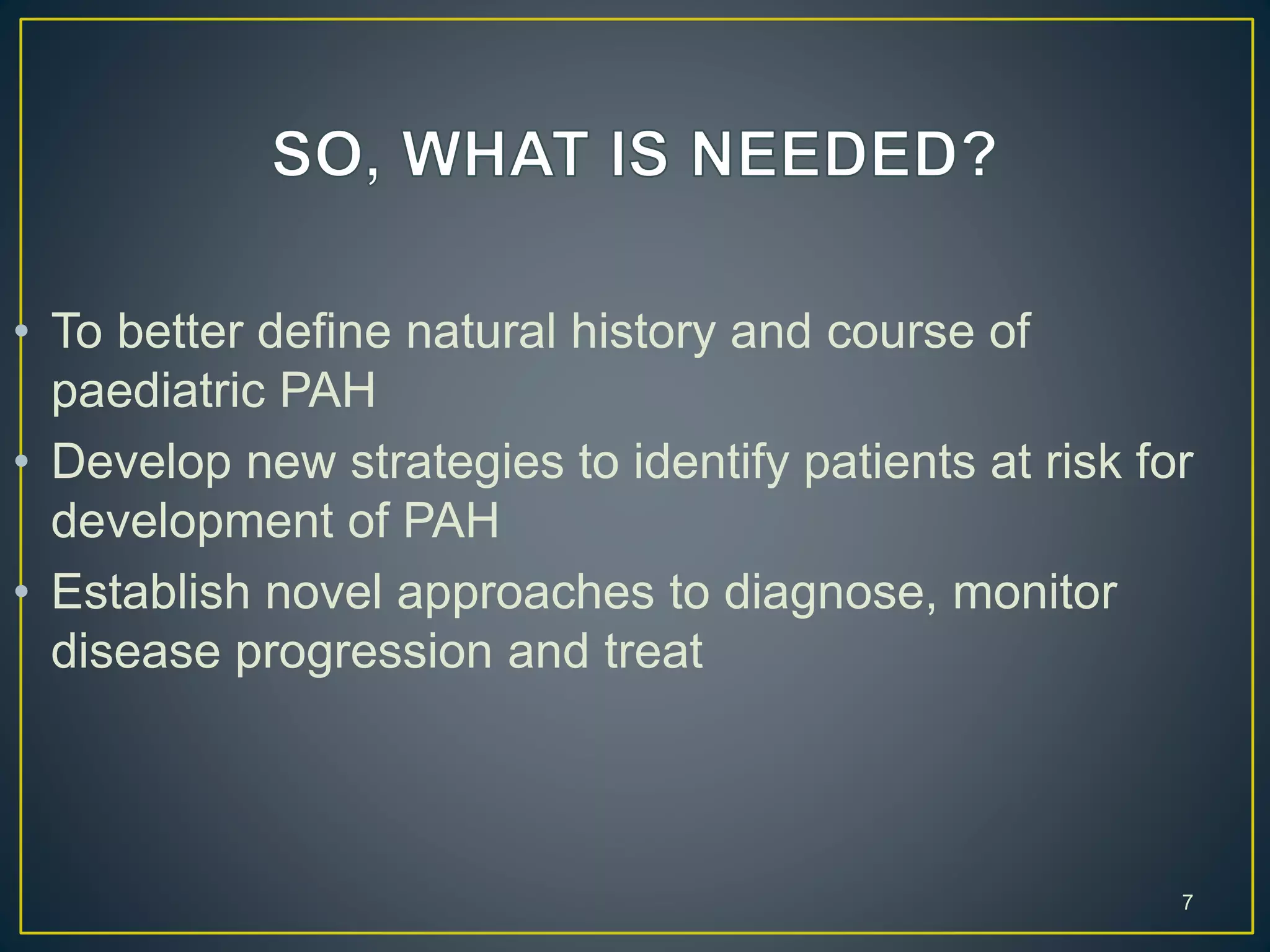 PEDIATRIC PULMONARY HYPERTENSION- AHA & ATS GUIDELINES | PPTX