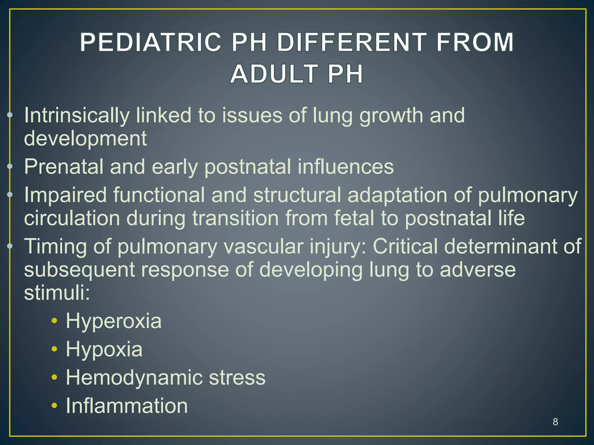 PEDIATRIC PULMONARY HYPERTENSION- AHA & ATS GUIDELINES | PPTX