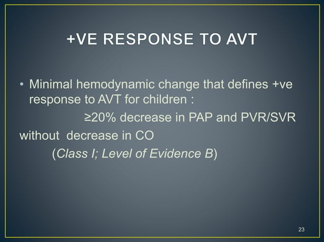 PEDIATRIC PULMONARY HYPERTENSION- AHA & ATS GUIDELINES | PPTX