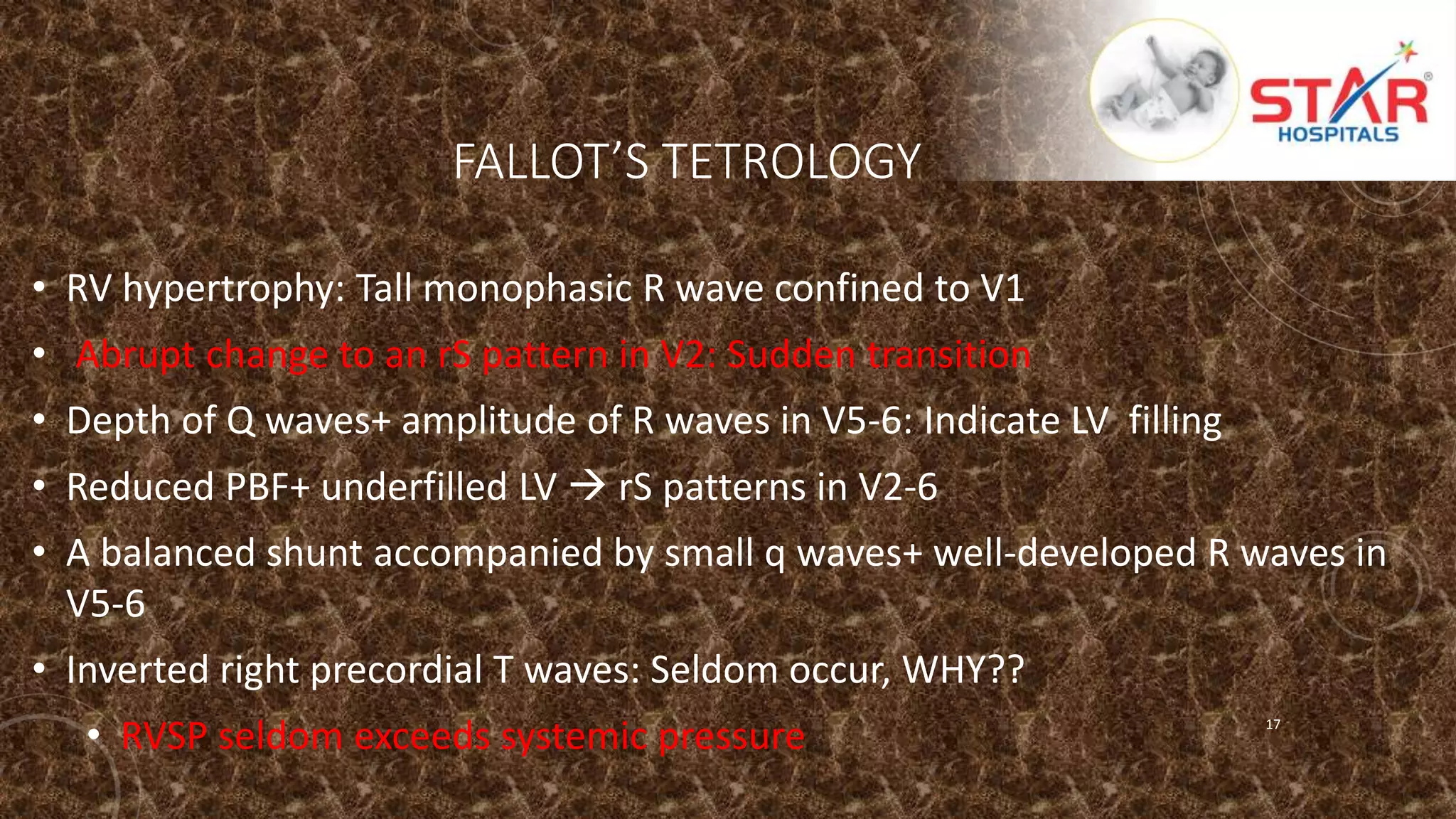 PEDIATRIC ECG, ECG IN CONGENITAL HEART DISEASES | PPTX