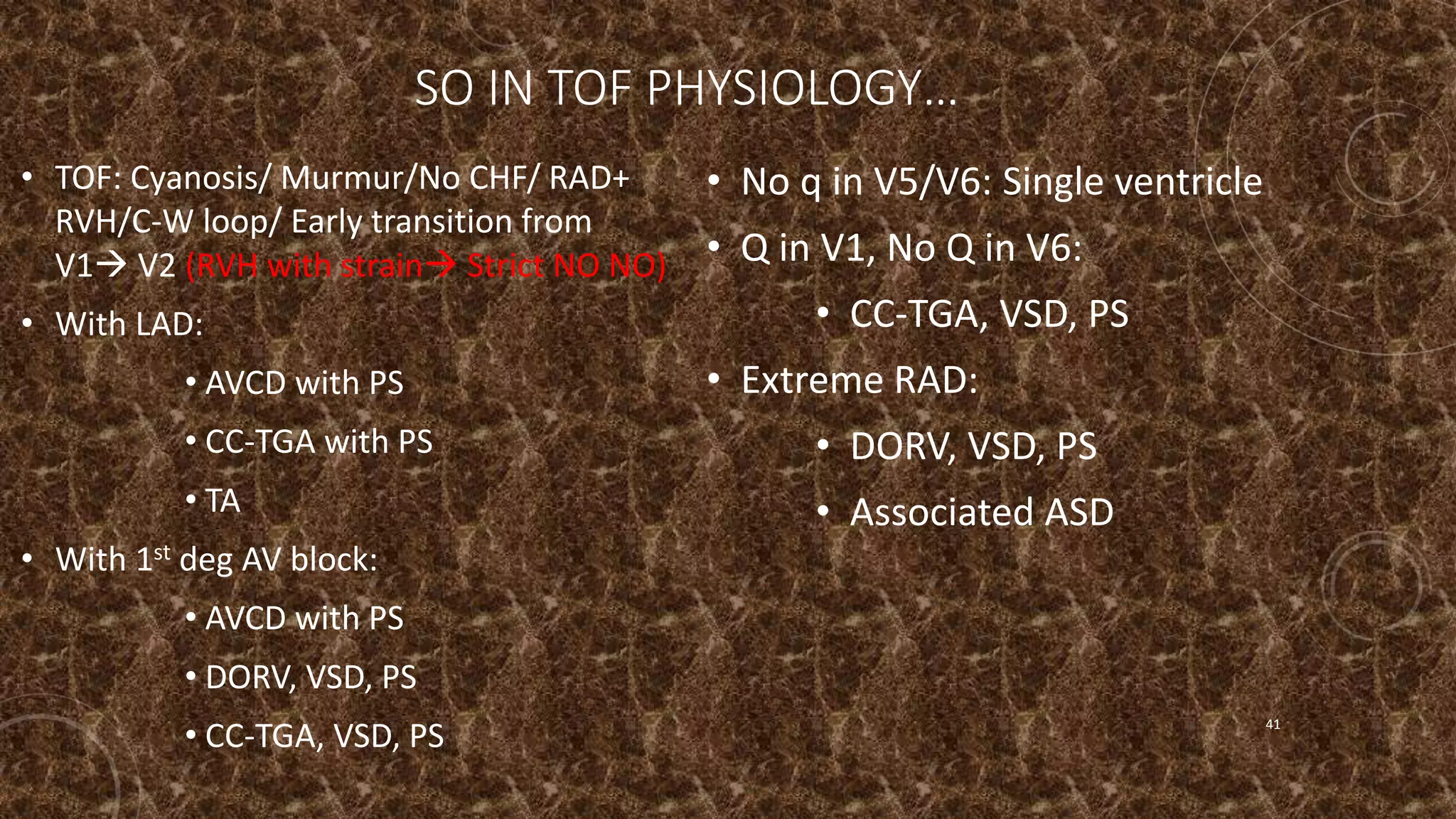 PEDIATRIC ECG, ECG IN CONGENITAL HEART DISEASES | PPTX