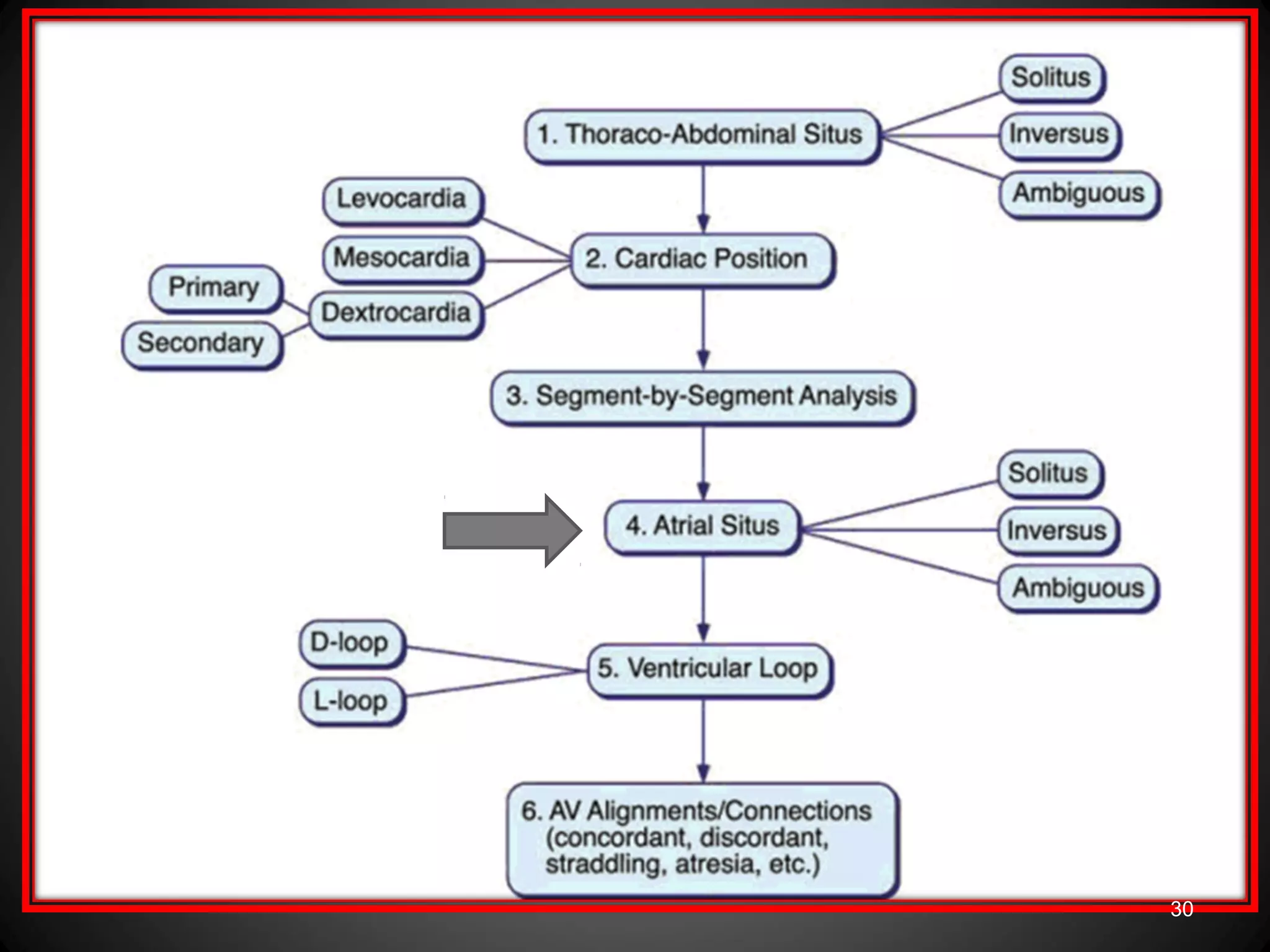 SEGMENTAL ANALYSIS OF CONGENITAL HEART DISEASE | PPT