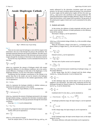 Optimization of Hydrogen Production through Pulsed Electrolysis in ...