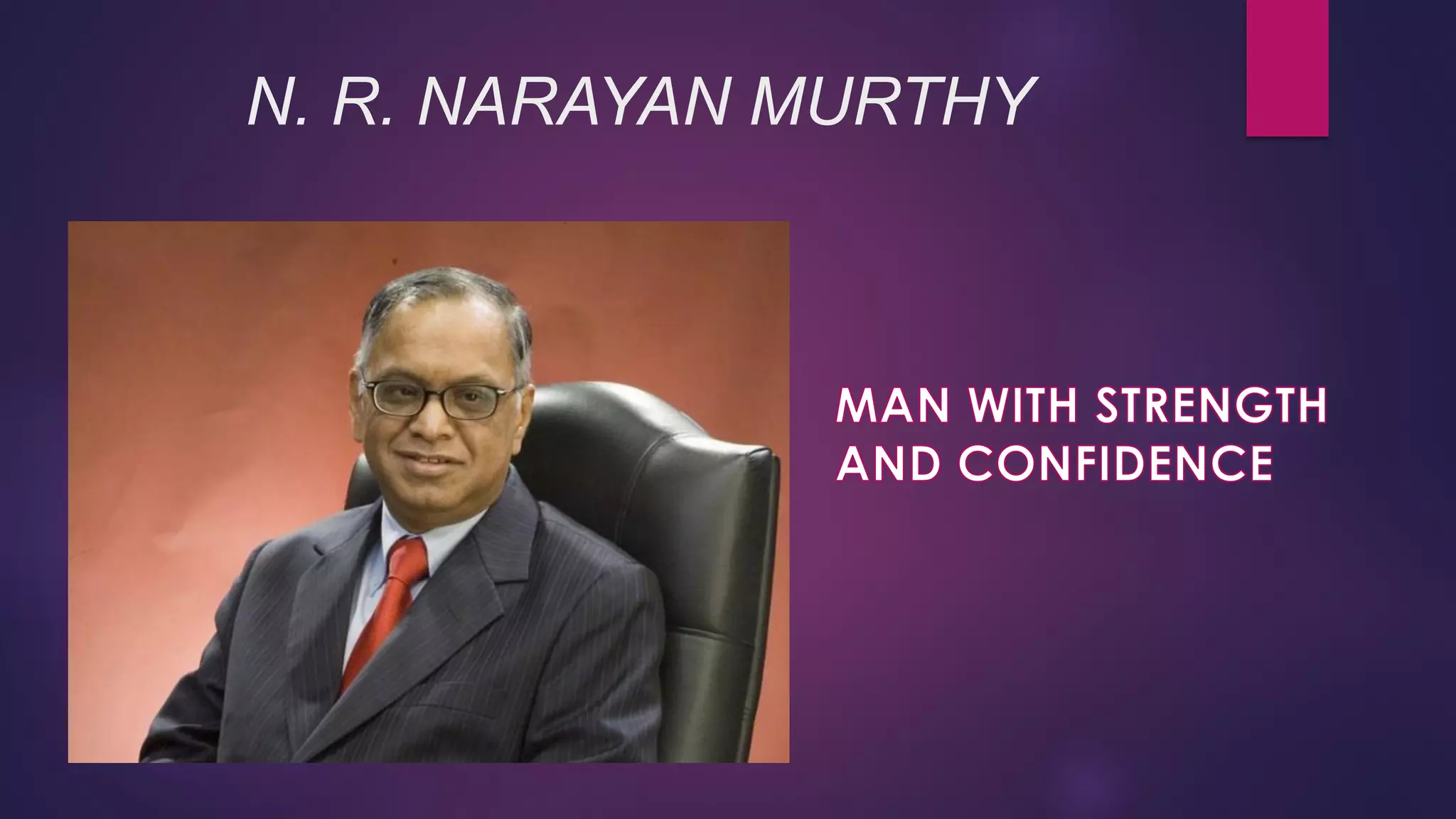 Leader - Entrepreneur - Narayan Murthy | PDF