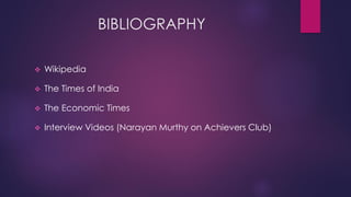 Leader - Entrepreneur - Narayan Murthy | PPT