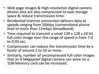 image basics and image compression | PPT