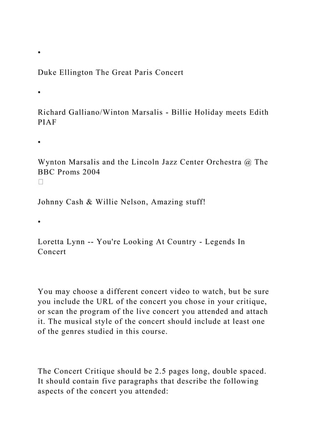 MUS 110CL Concert Critique Guidelines and Rubric A.docx