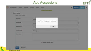 Musa base phenotyping workflow demo | PPT