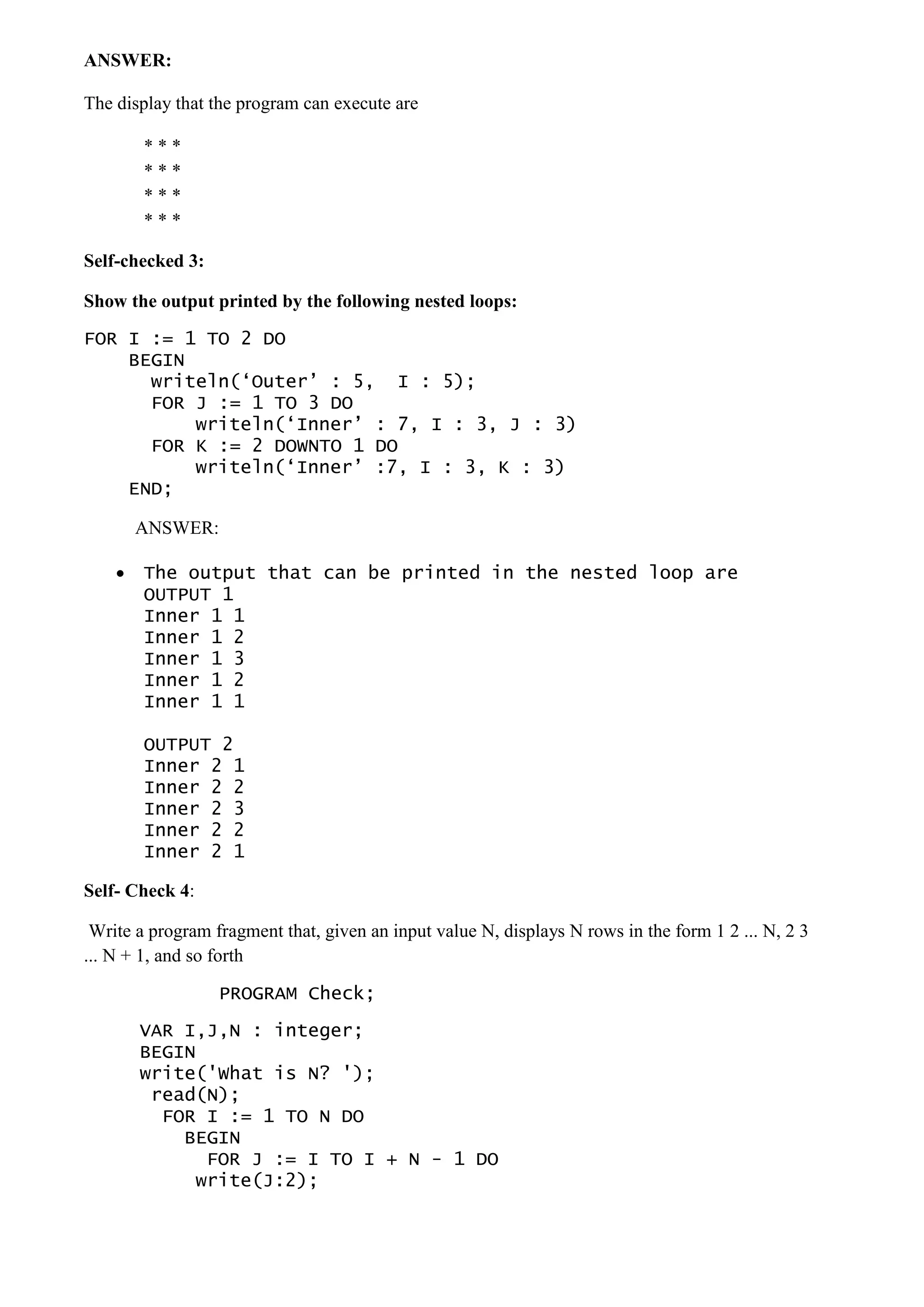 Basics Of Computer Programming Take Home Assignment 2018 Pdf Programming Languages Computing