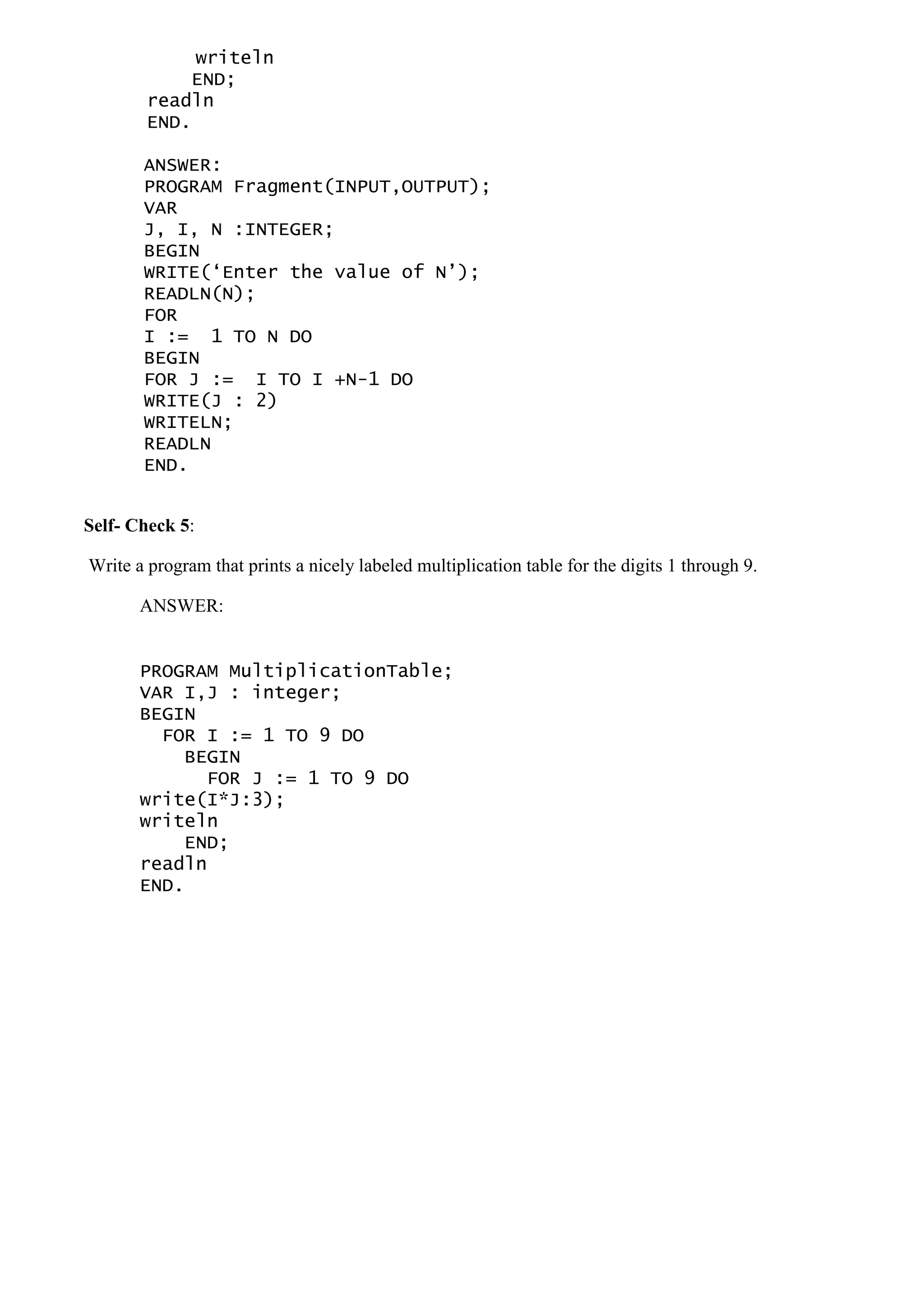 Basics Of Computer Programming Take Home Assignment 2018 Pdf Programming Languages Computing