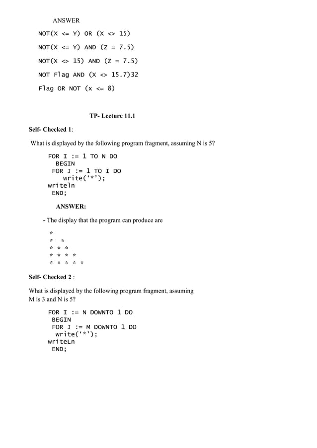 Basics Of Computer Programming Take Home Assignment 2018 Pdf Programming Languages Computing