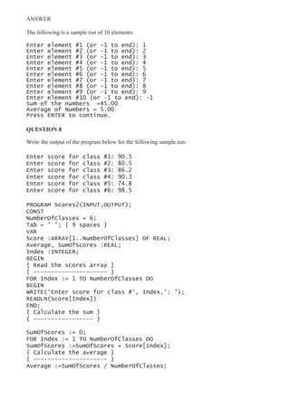 BASICS OF COMPUTER PROGRAMMING-TAKE HOME ASSIGNMENT 2018 | PDF | Programming Languages | Computing