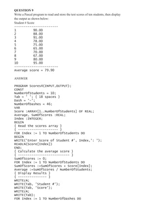 BASICS OF COMPUTER PROGRAMMING-TAKE HOME ASSIGNMENT 2018 | PDF | Programming Languages | Computing
