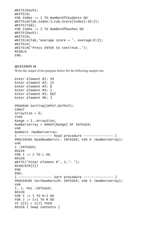 BASICS OF COMPUTER PROGRAMMING-TAKE HOME ASSIGNMENT 2018 | PDF | Programming Languages | Computing