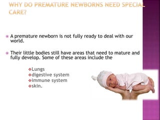 PREMATURE BABY | PPTX