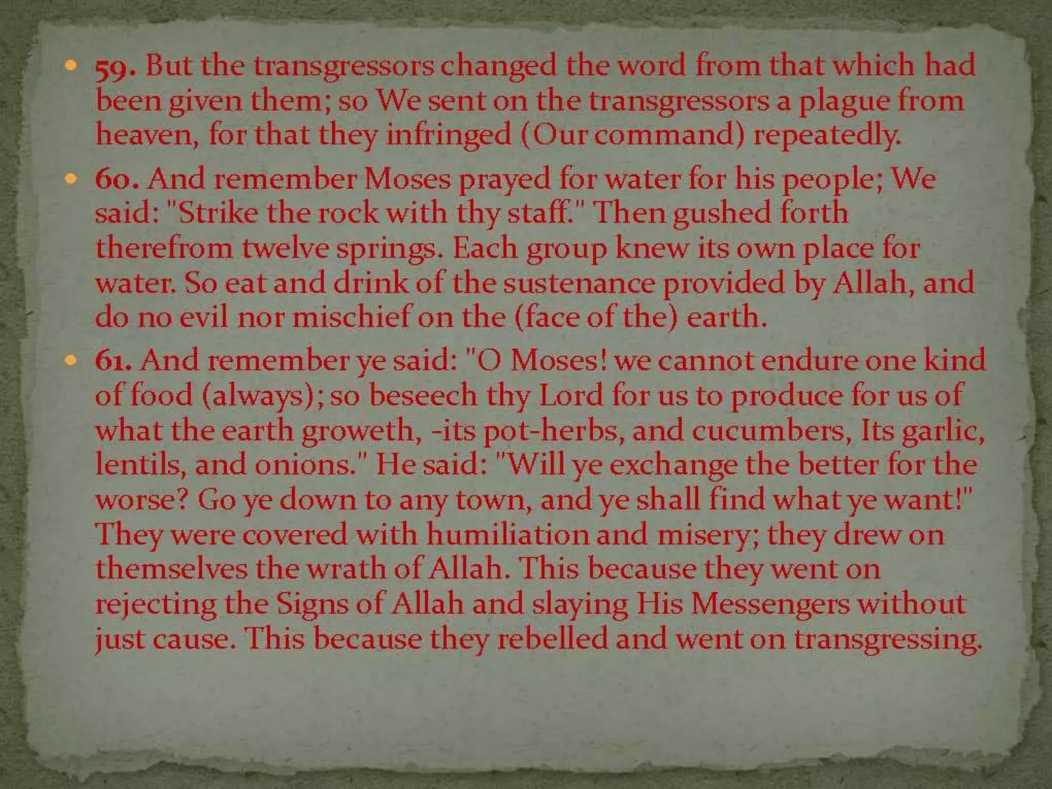 Musa or moses (puh) page 05 | PPTX