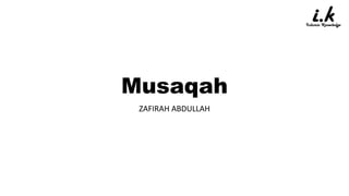 Musaqah | PPTX