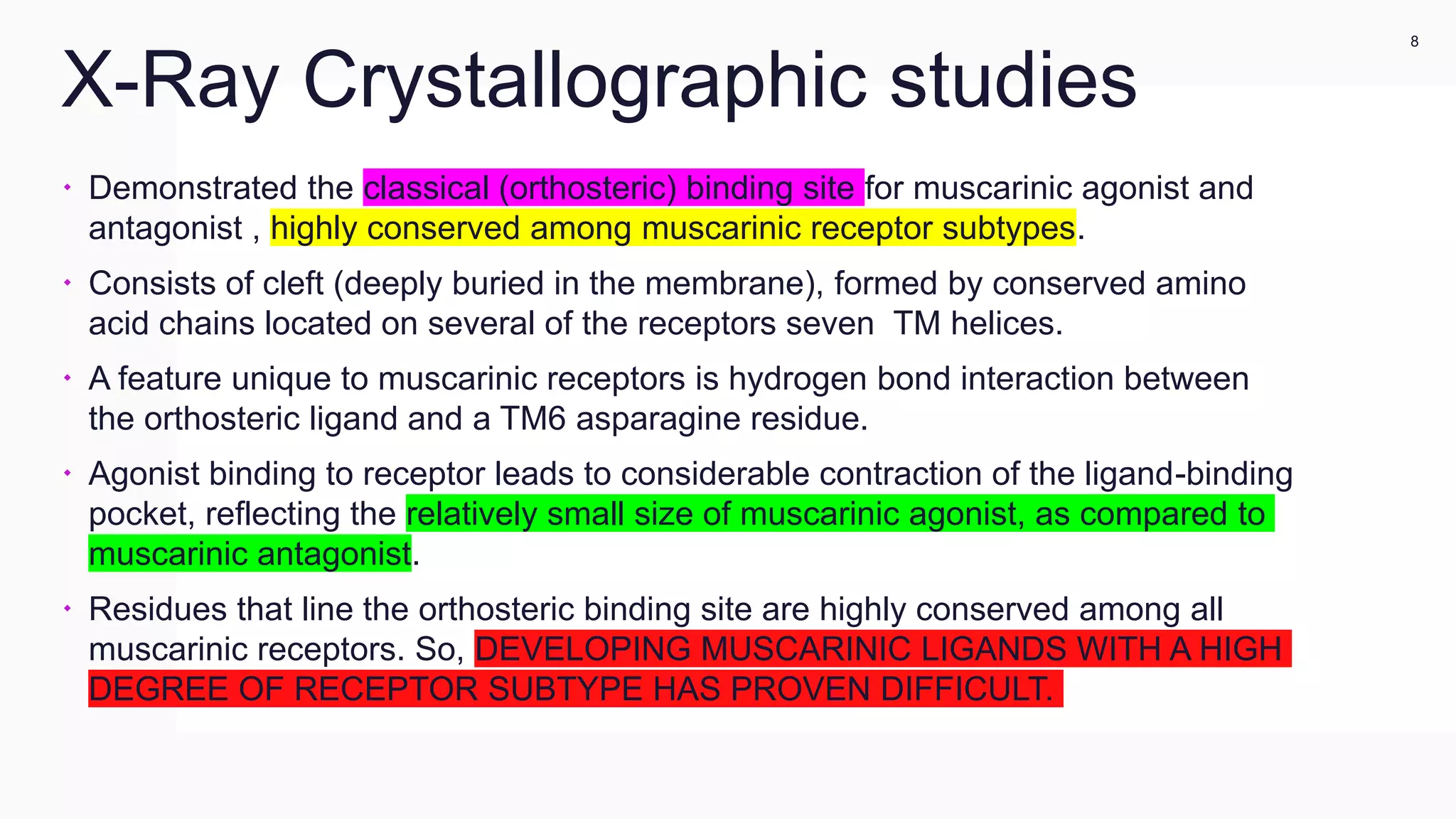 Muscarinic agonist and antagonist | PPTX