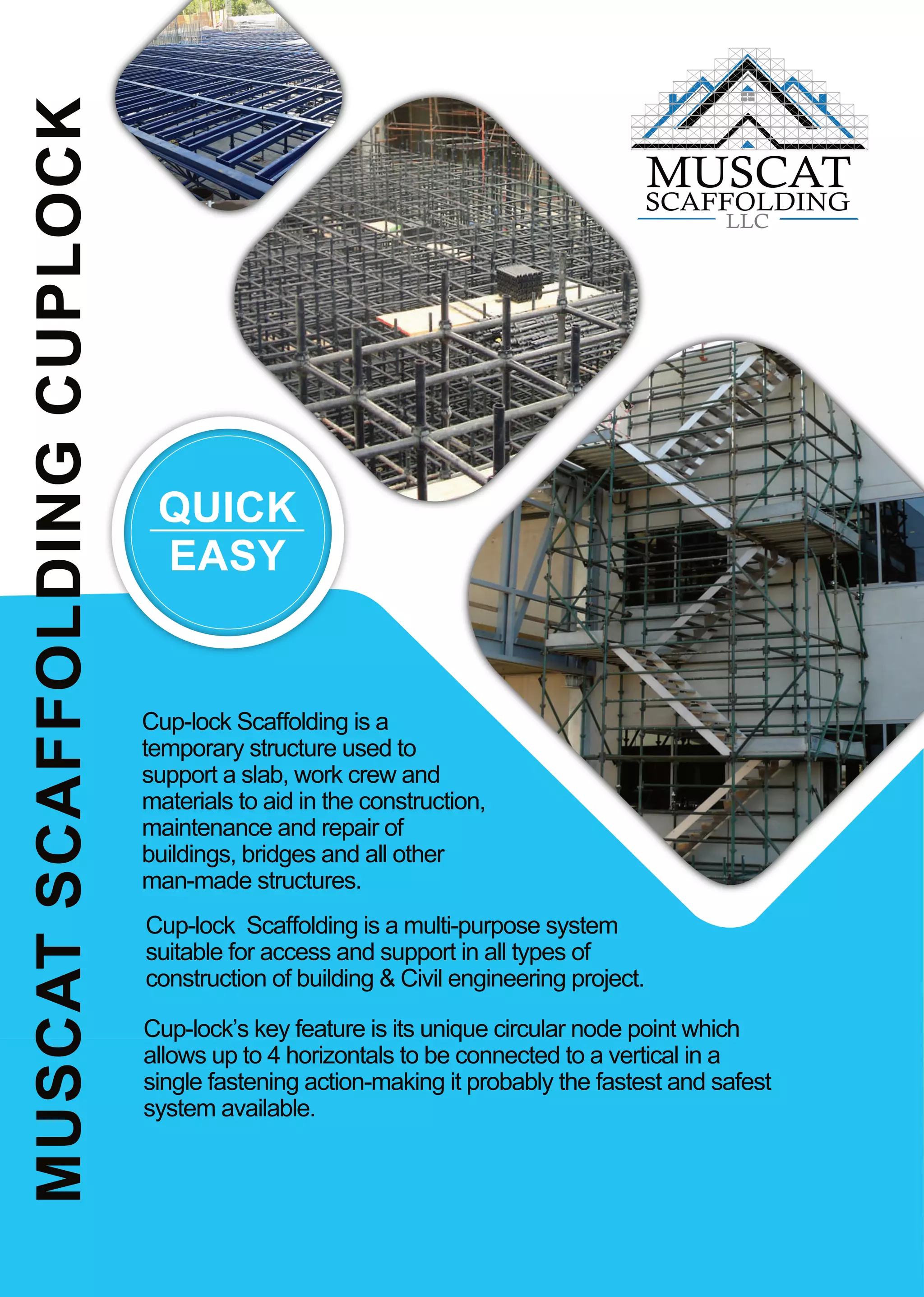 Muscat scaffolding Cuplock System | PDF