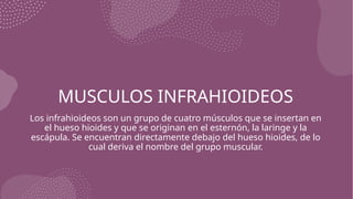 MUSCULOS DEL CUELLO EN ORTOPEDIA Y TRAUMATOLOGIA | PPTX