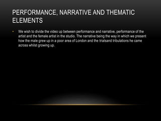 Music Video Pitch | PPT