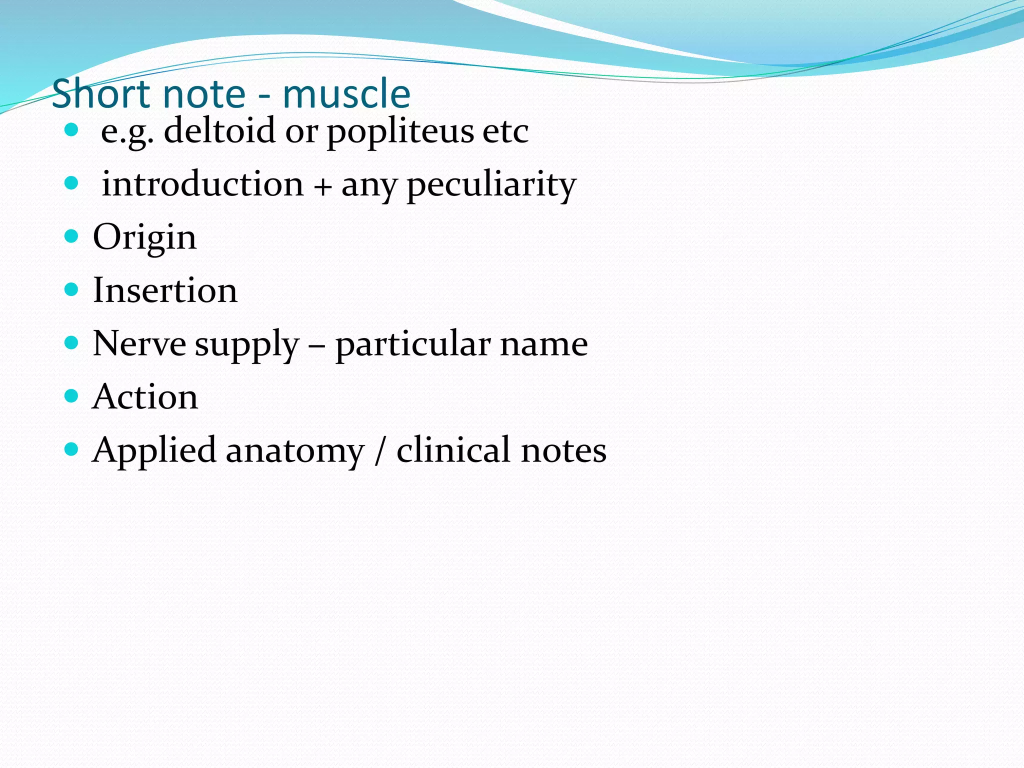 Muscles anatomy and physiology | PPTX