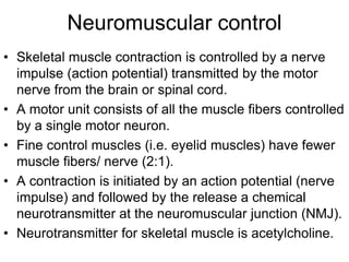 Muscle BSC ZOOLOGY, FUNCTIONS, PROPERTIES, TYPES | PPTX