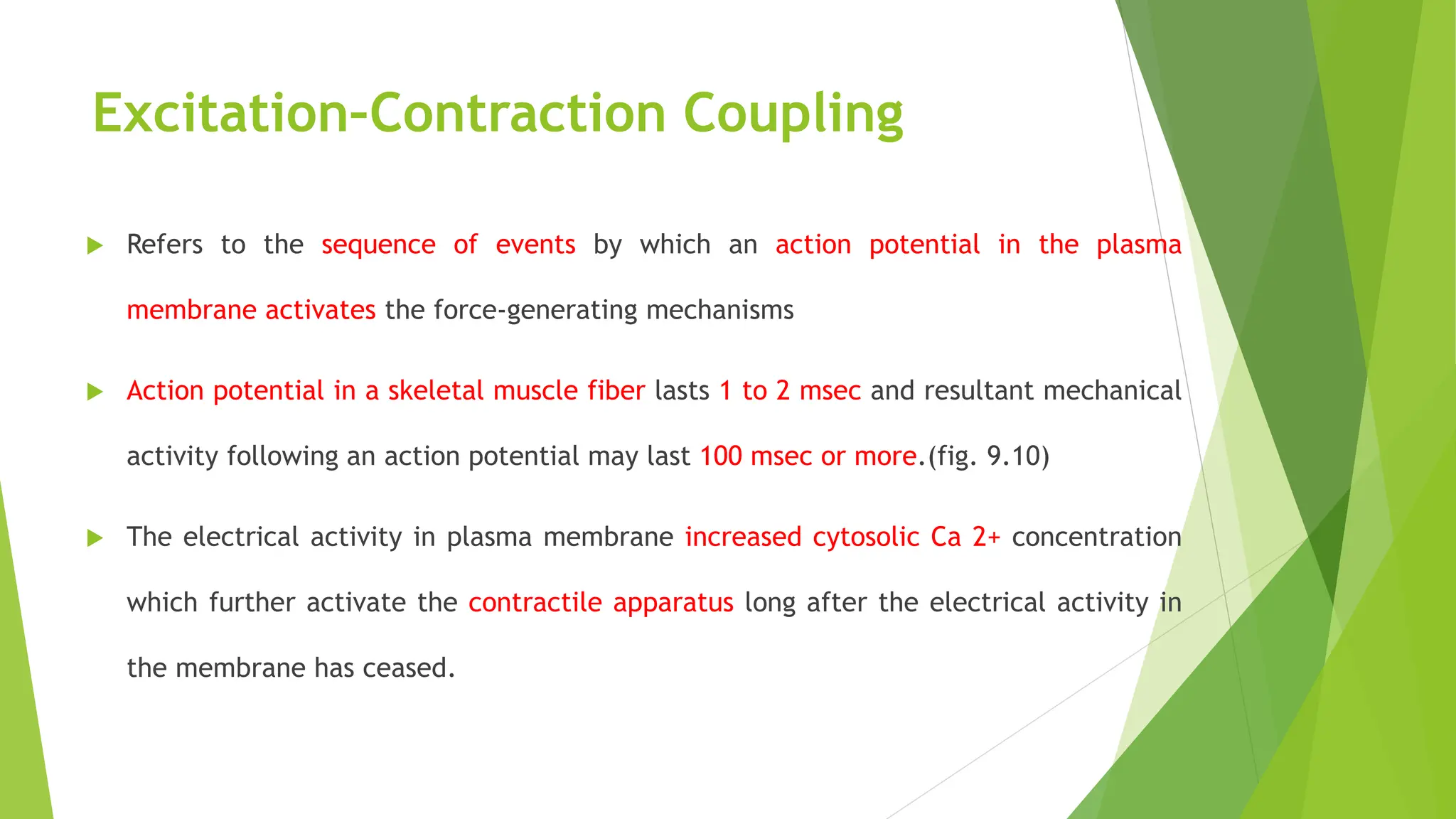 Muscle structure and physiology of muscle contractions, types of muscle ...
