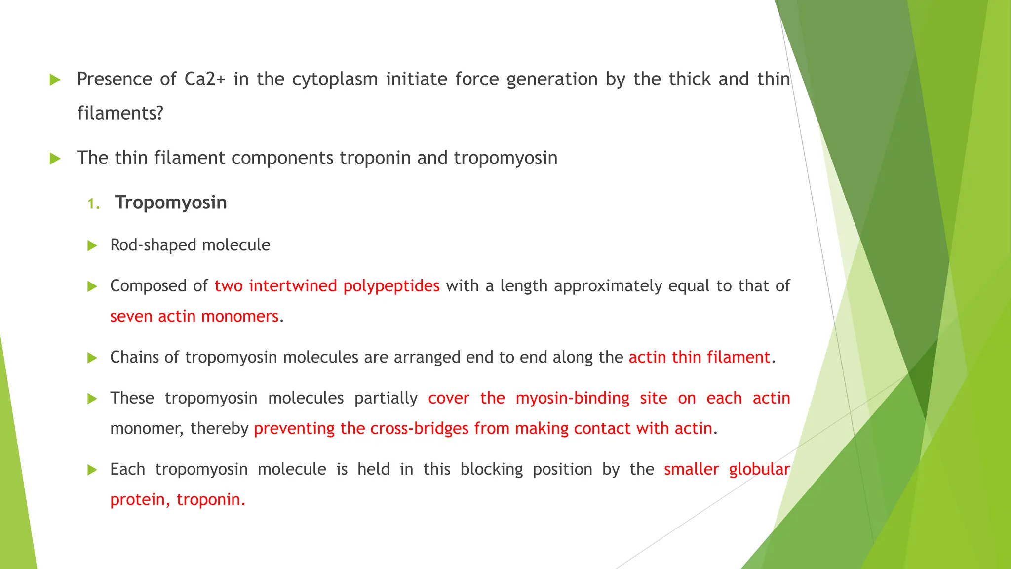Muscle structure and physiology of muscle contractions, types of muscle ...