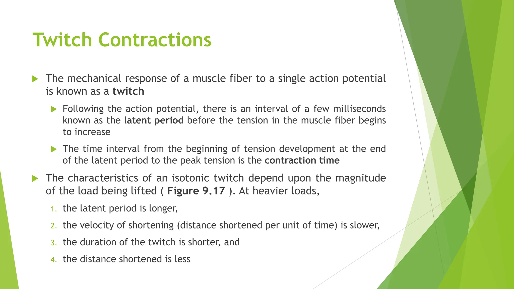Muscle structure and physiology of muscle contractions, types of muscle ...