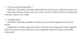 Muscle : it's type and.... Skeleton muscle intro | PDF