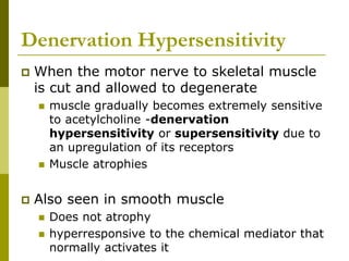 Neuromuscular transmission and its pharmacology | PPTX