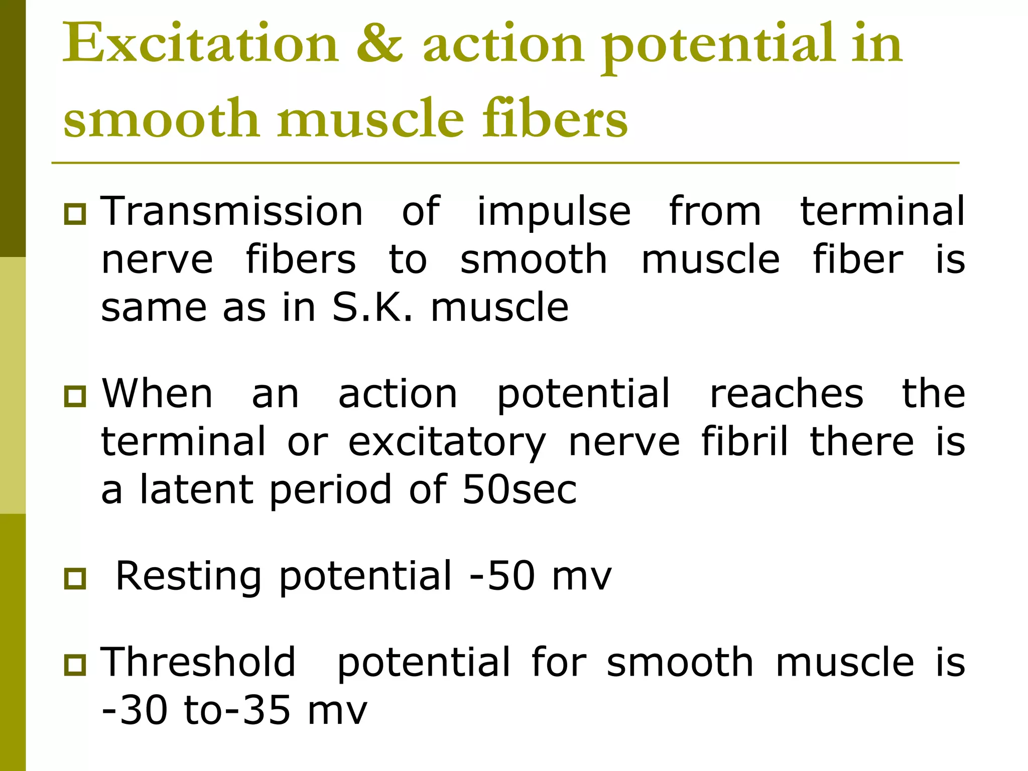 Smooth Muscles | PPTX
