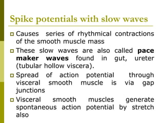 Smooth Muscles | PPTX