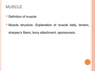 Muscle action and_work | PDF
