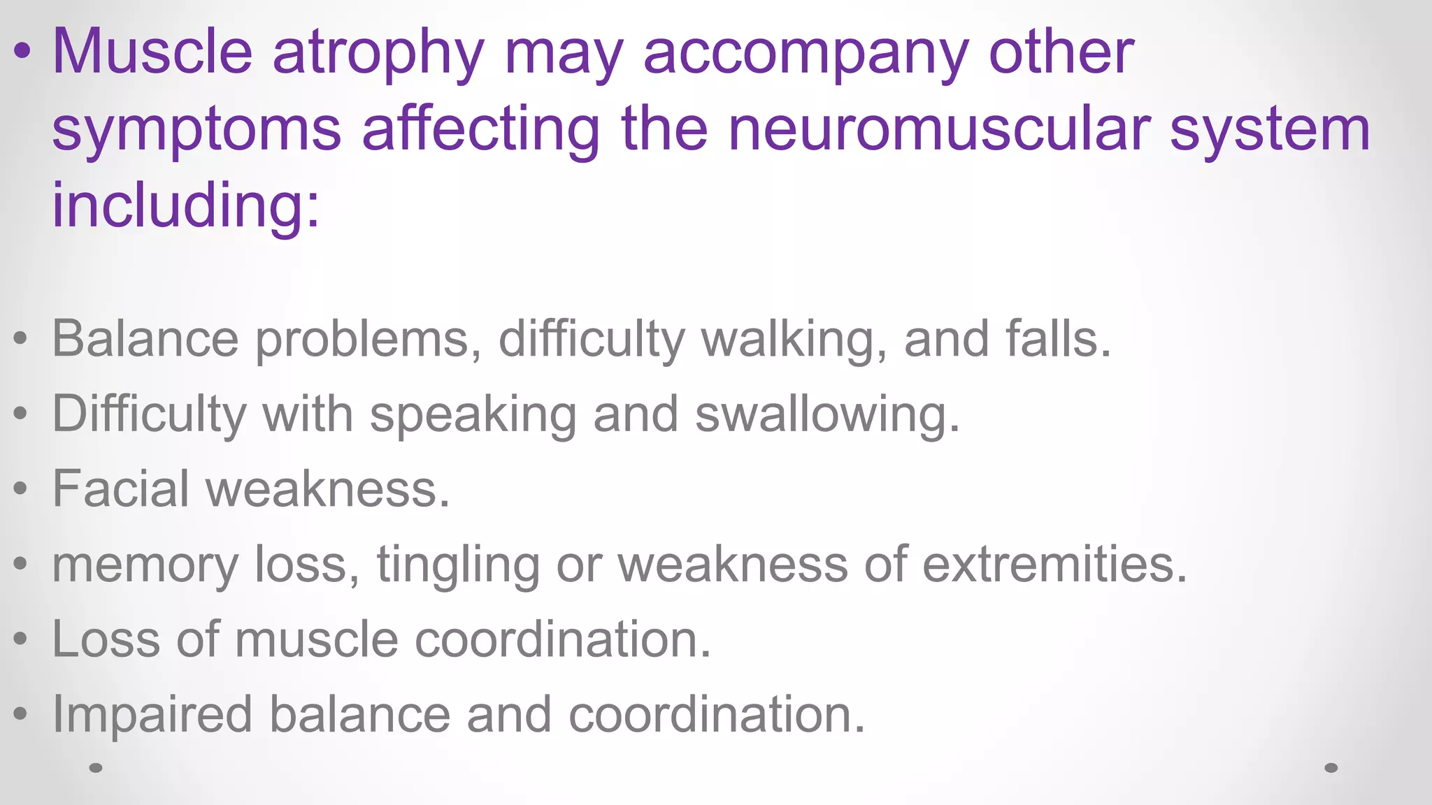 skeletal Muscle atrophy | PPTX