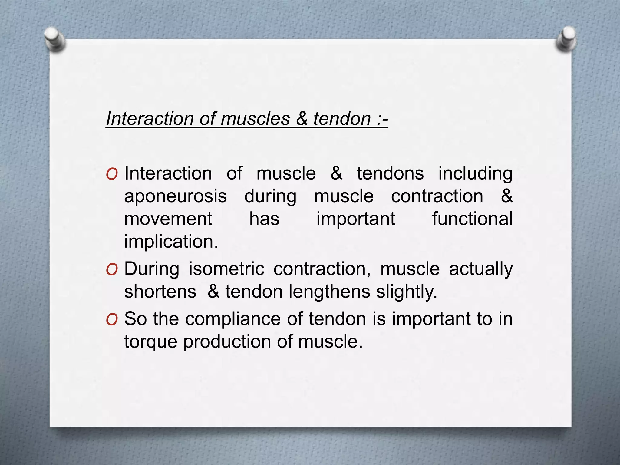 Muscle biomechanics | PPTX
