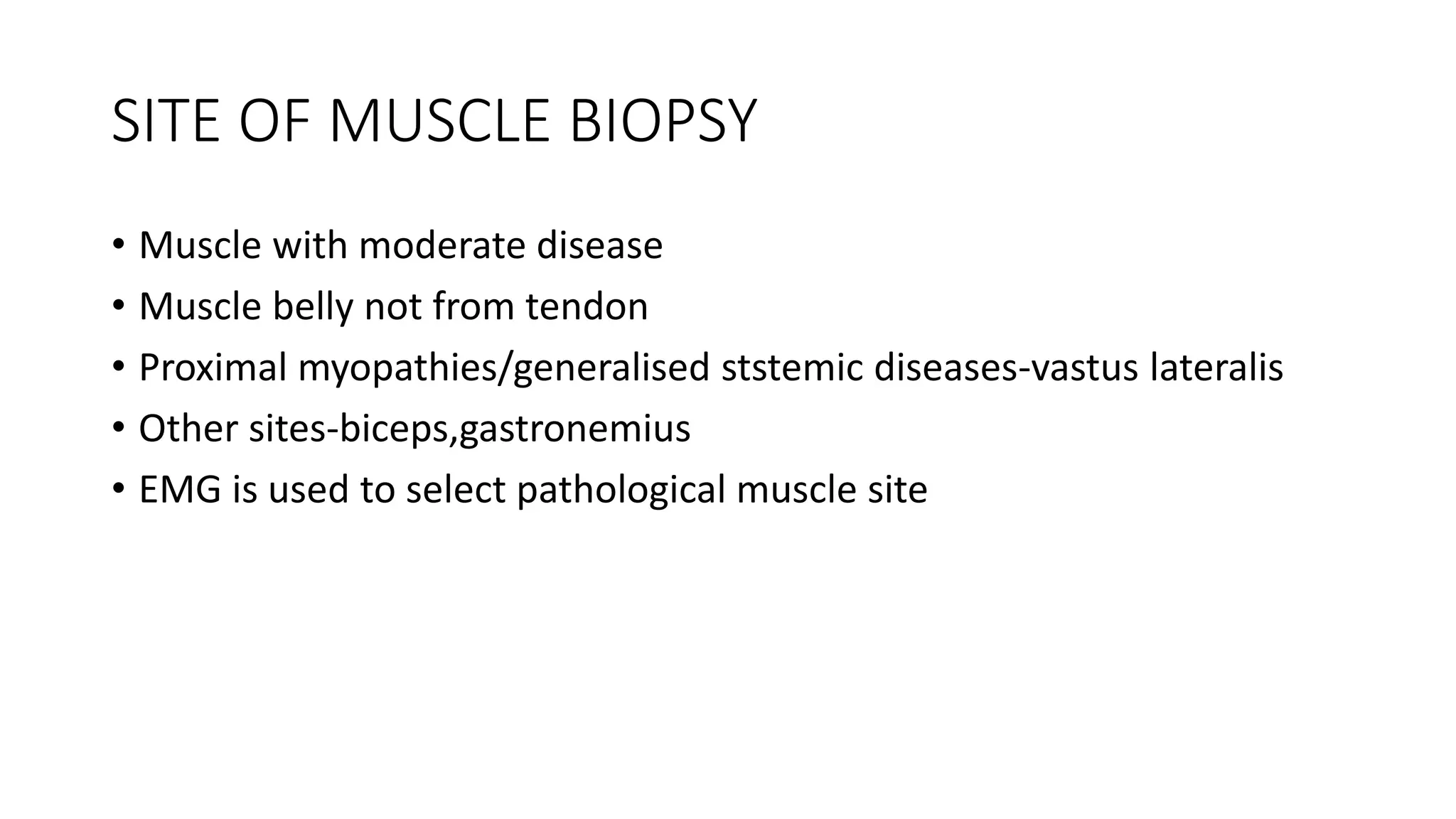 muscle biopsy (3).ppt, diagnosis, types, biopsy | PPT