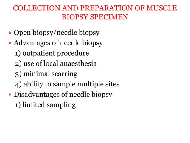 Muscle biopsy interpretation | PPTX | Physical Therapy | Wellness