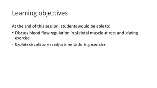 Muscle Blood Flow and Cardiac Output During Exercise.pptx