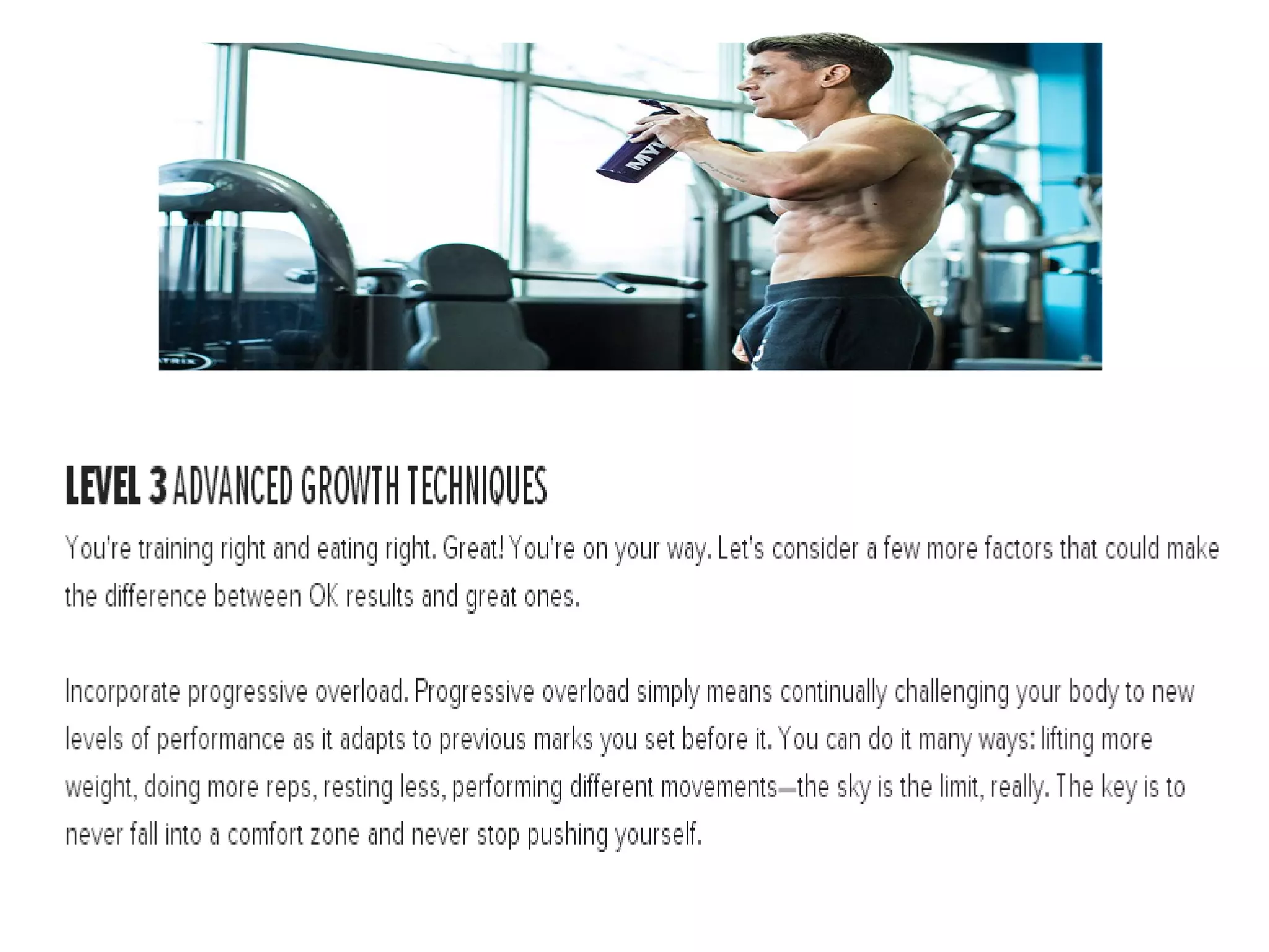 THE PYRAMID OF MUSCLE BUILDING | PPT