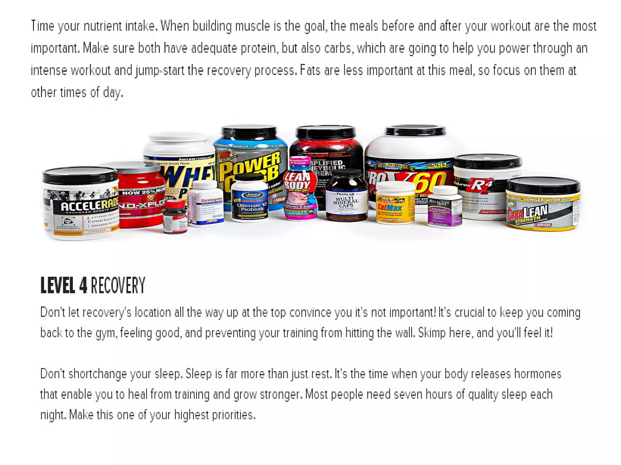 THE PYRAMID OF MUSCLE BUILDING | PPT