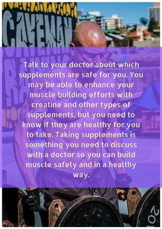 Muscle Building Tips For Men Over The Age Of 60 | PDF