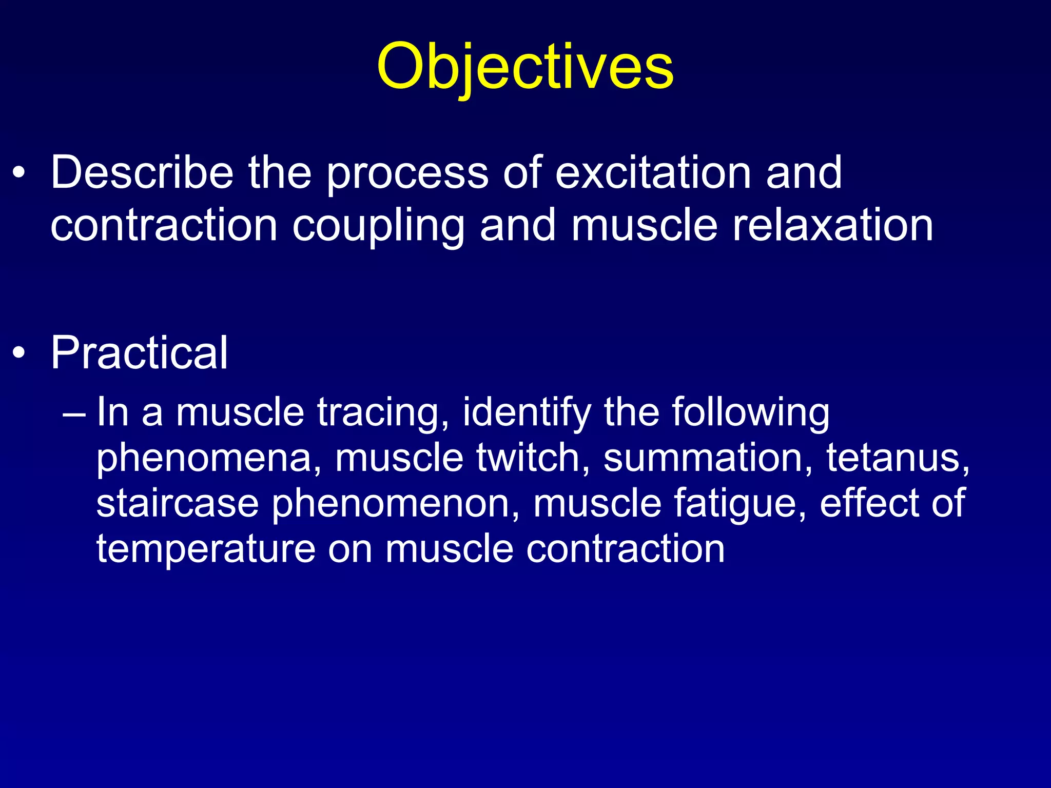 Muscle contraction | PPT