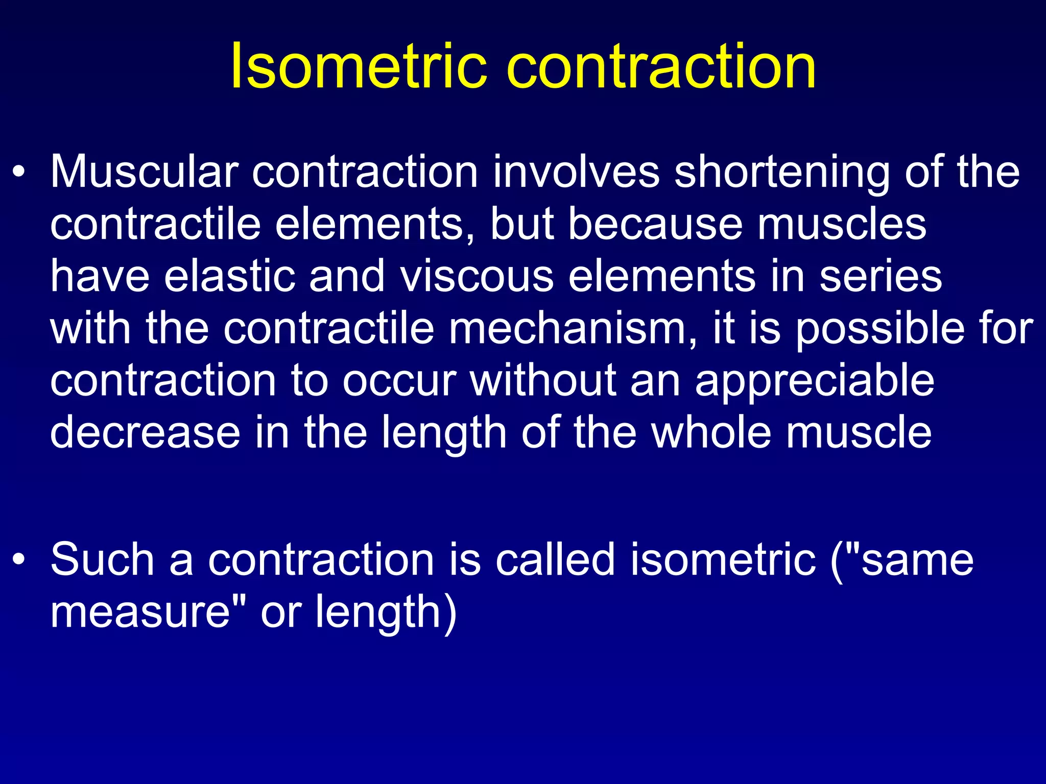 Muscle contraction | PPT
