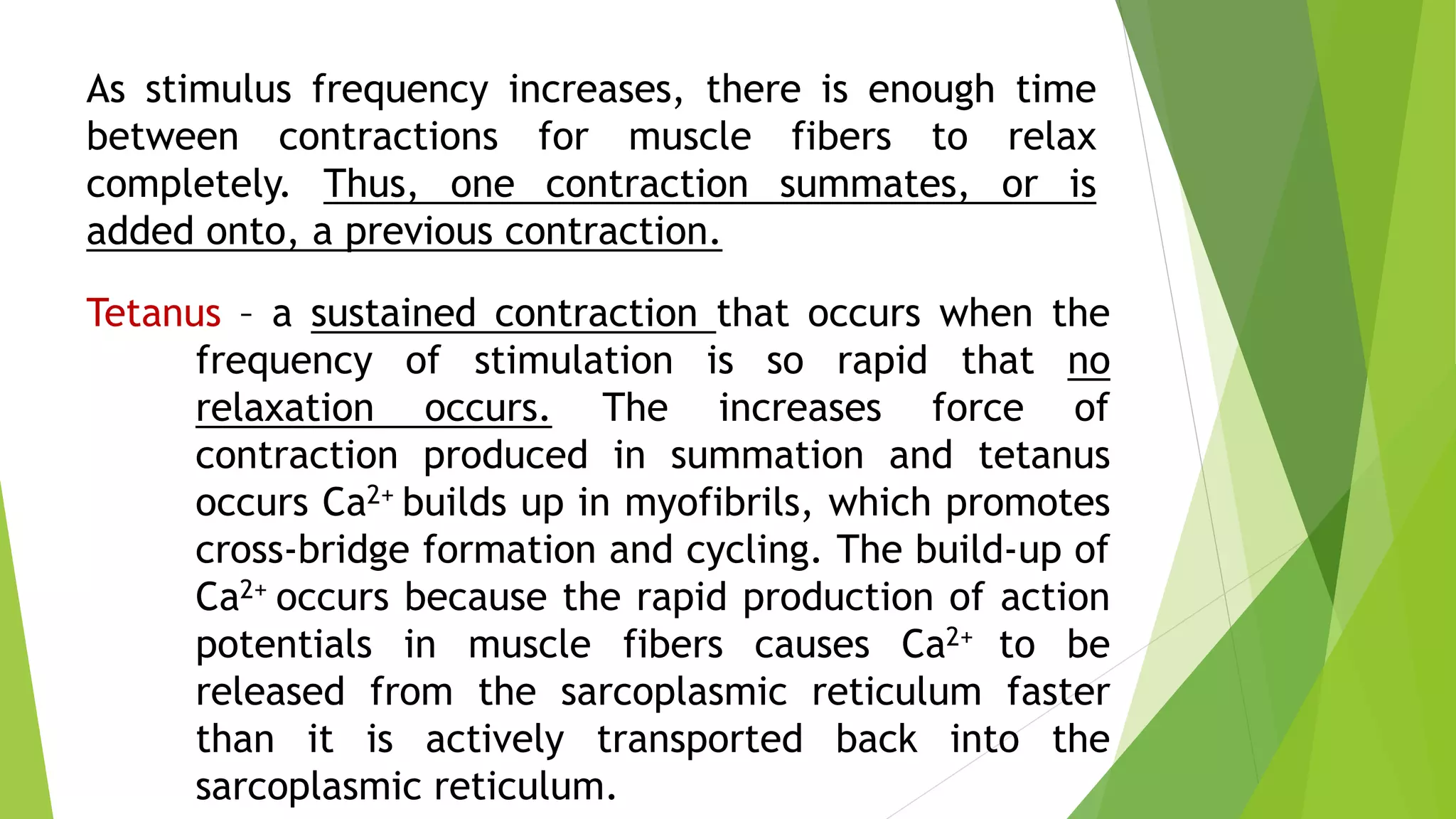 Muscle contraction with medecine | PPTX | Biological Sciences | Science