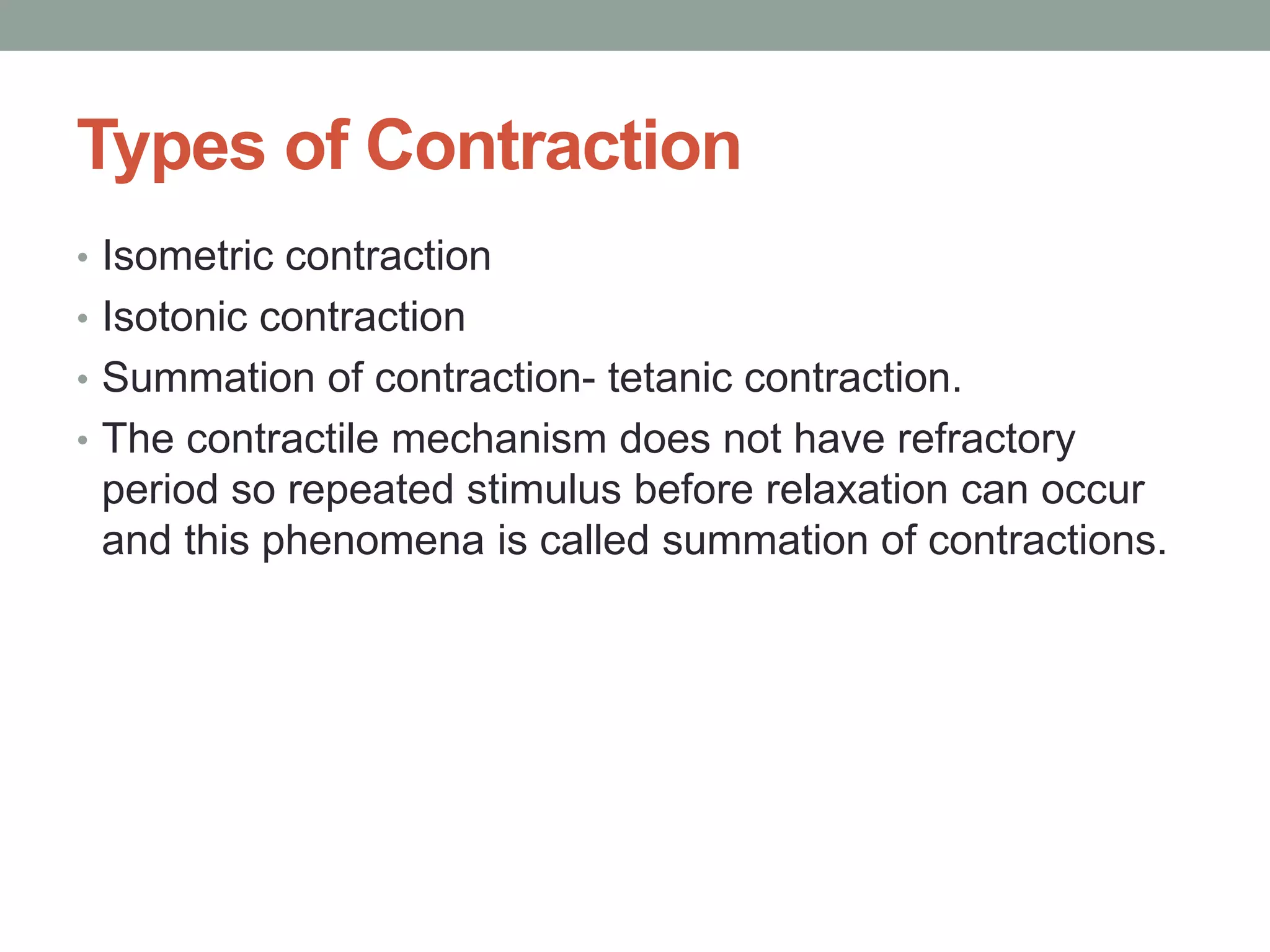 Muscle contraction | PPTX